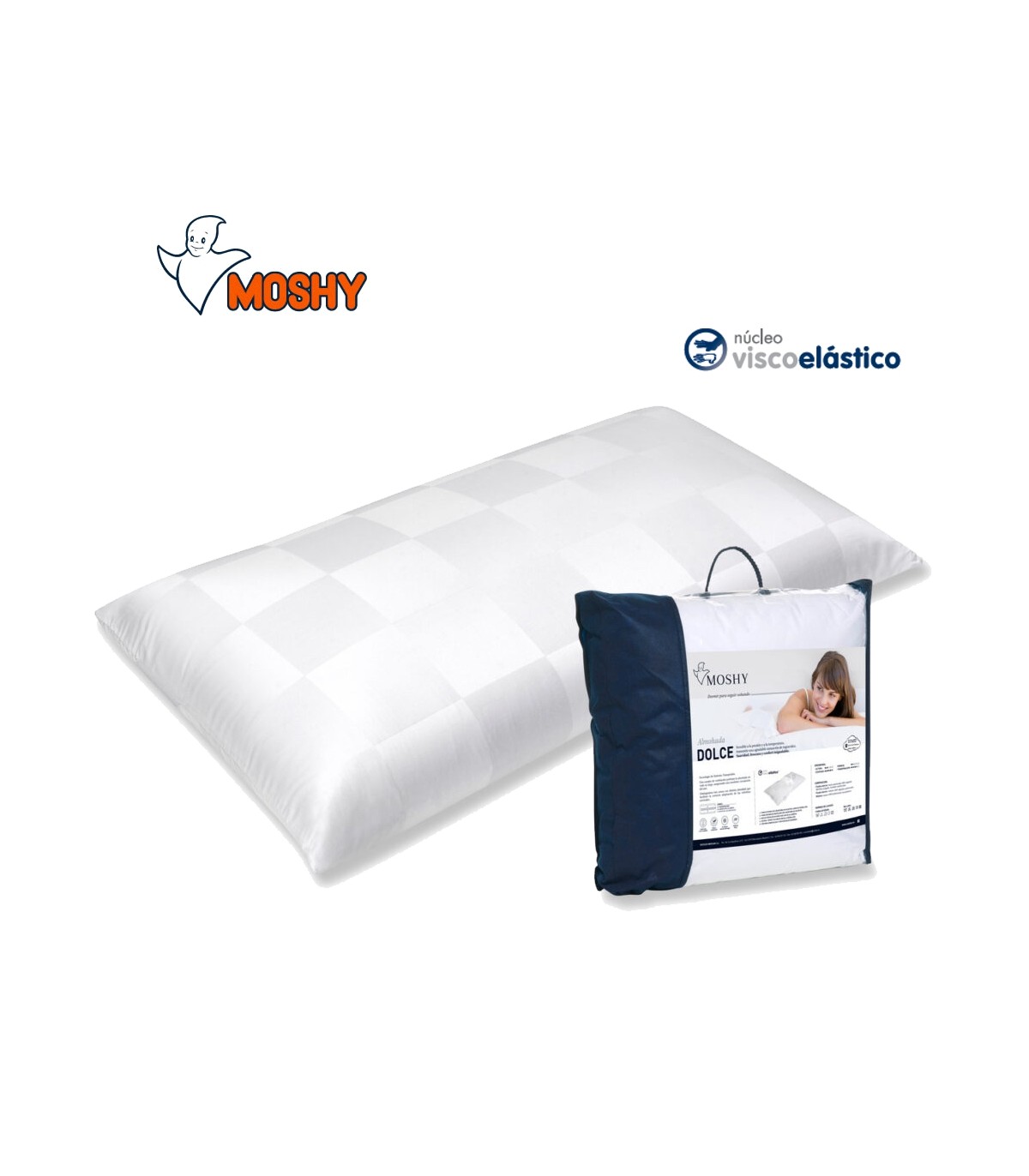 Almohada viscoelástica Moshy Dolce